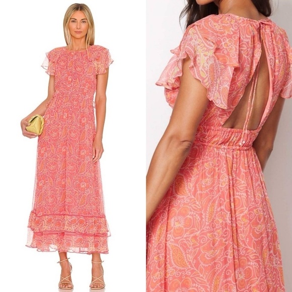 Cleobella | Dresses | Nwt Cleobella Hannah Maxi Dress In Blossom Floral ...